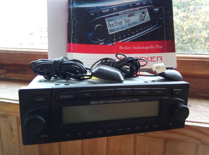 Becker DTM HIGH SPEED, INDIANAPOLIS,PRO, cd / mp3 grotuvai | A10929639