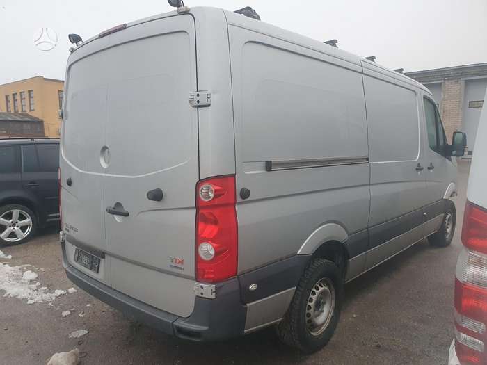Volkswagen Crafter, CKUB, 127 000 km webasta stogo bagažine nera rudžiu ...