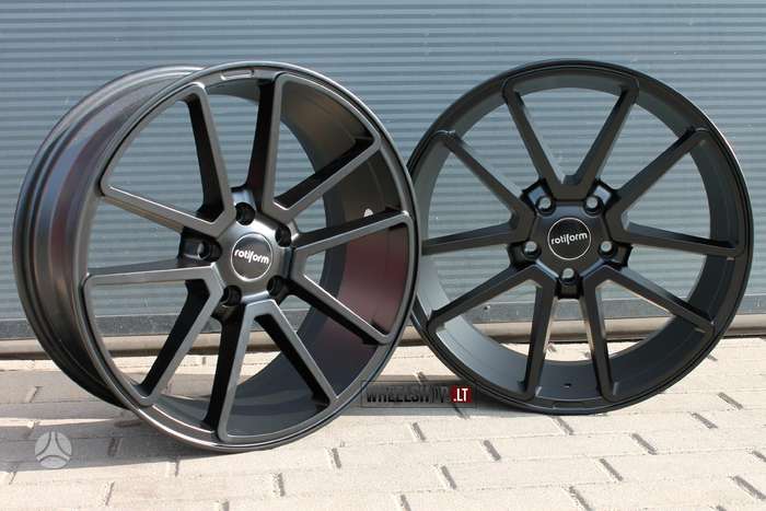 Rotiform SPF Style Black Matt, lengvojo lydinio, R18 | A17088279