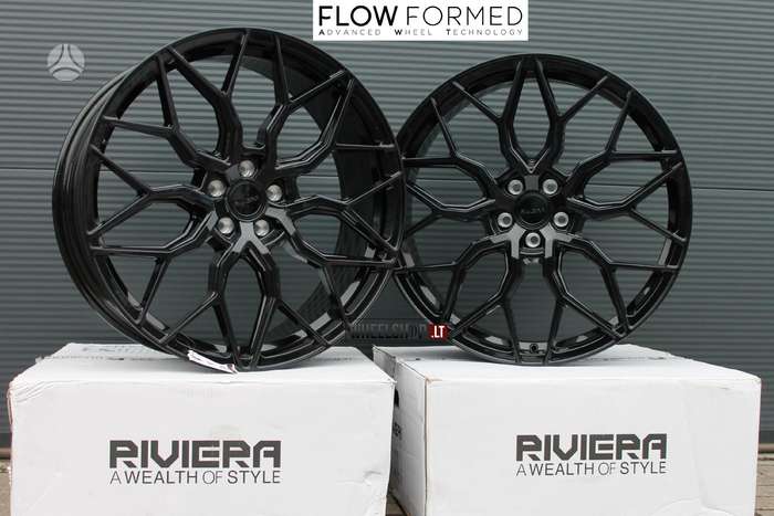 RIVIERA RF108 Gloss Black FlowFormed, lengvojo lydinio, R22 | A18671776