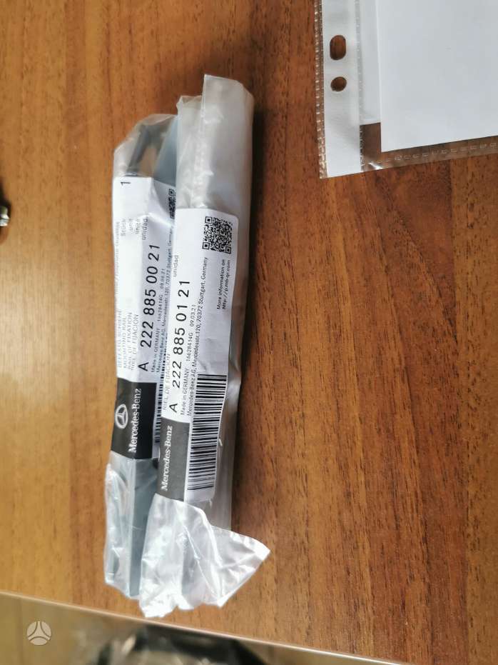 Mercedes-Benz S klasė, A2228850121, Buferio priekinio laikiklis 2vnt ...