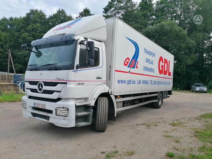 Mercedes-Benz AXOR, box trucks / box vans 2012 m., | A21306853