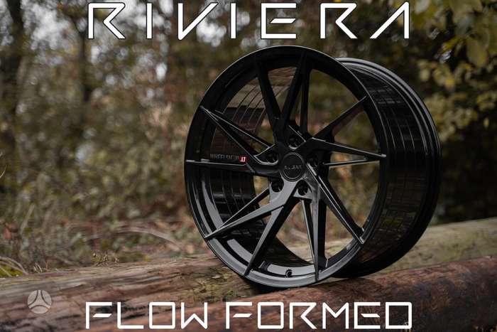 RIVIERA RF109 Gloss Black Flow Formed, lengvojo lydinio, R20 | A22704332