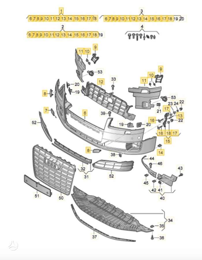 Audi A8 dalimis. Www partspro lt info partspro lt 370 644 08888 nau ...