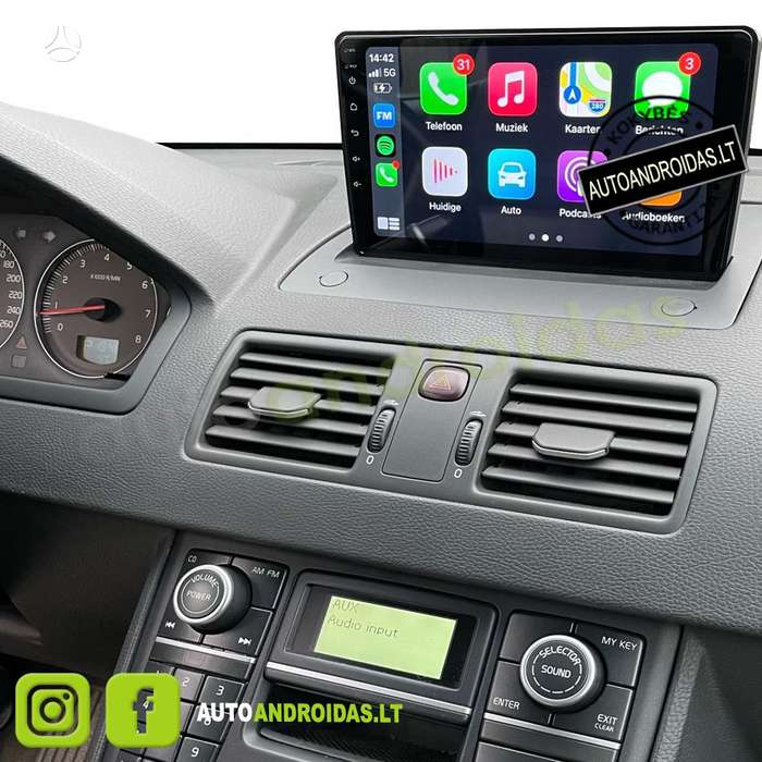 Volvo VOLVO XC90 2004-14 Android multimedia 2DIN magnetola navigacija ...