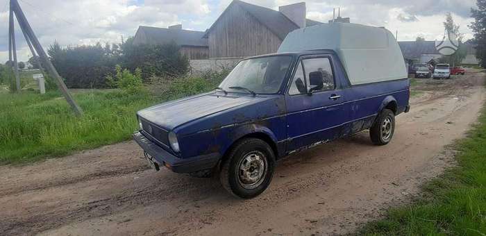 Volkswagen Caddy Yra ir pirmo golfuko dalių ir tvarkingi cady dok 1982 ...