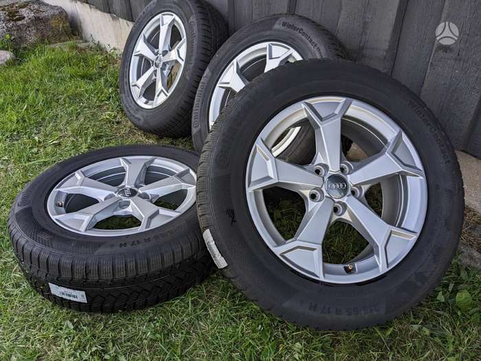 Audi Originalūs Q3 ratai Q2 Q5 VW 8, lengvojo lydinio, R17 | A26215314