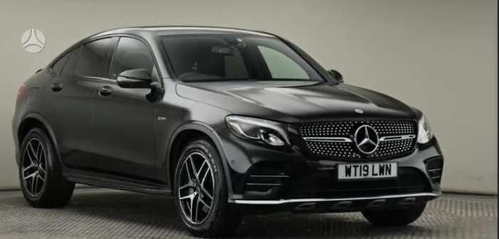 Mercedes-Benz GLC Coupe 43 AMG, GLC AMG 276.821, Full led zibintai ...
