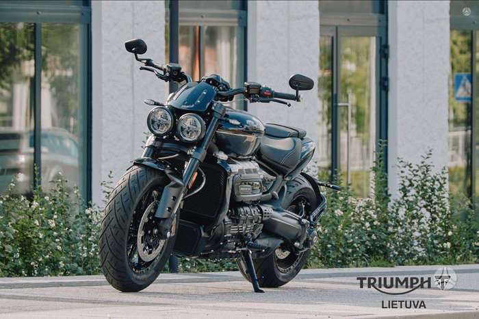 Triumph Rocket III R 2458cc, čioperiai / kruizeriai / custom 2025 m ...