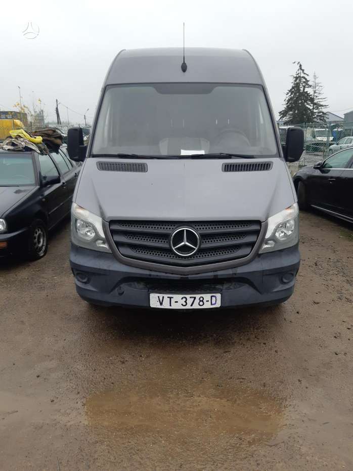 Mercedes-Benz Sprinter, 2.1 l., krovininis mikroautobusas 2016-02 m ...