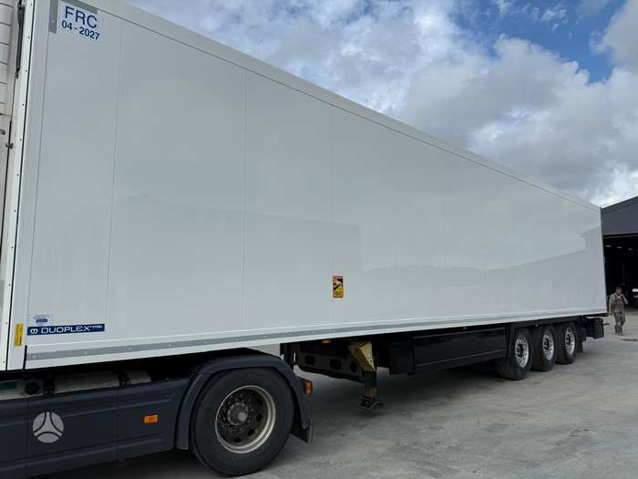 Krone Douplex FP60 Carrier Vector 1550, šaldytuvai 2018 m., | A28779539