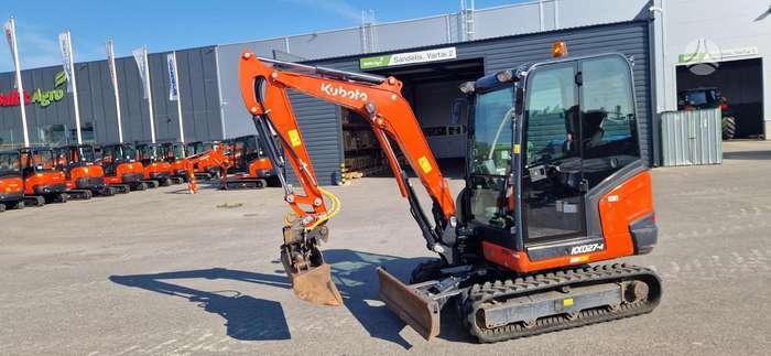 Kubota KX 027, mini ekskavatoriai 2021-03 m., | A28815609