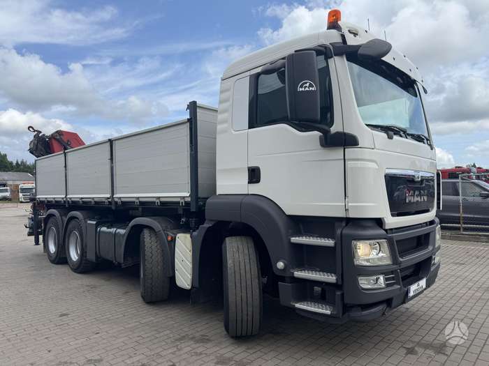 MAN TGS 35.480 8x4 3 side tipper, dumpers / tippers 2013-10 m., | A28952439