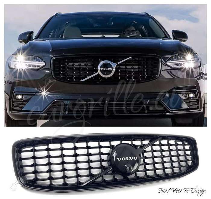 Volvo V90, V90/S90, Volvo v90 s90 facelift r design black edition front ...