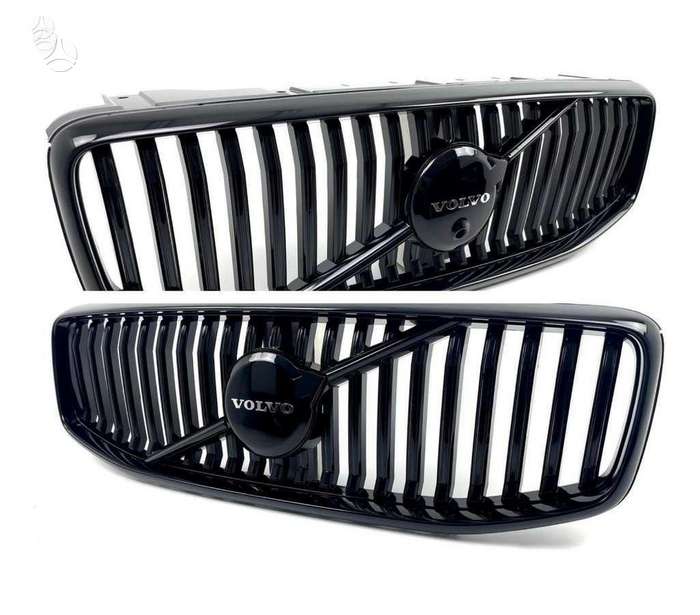 Volvo XC60, Black Edition, Volvo xc60 ii facelift front bumper grille ...