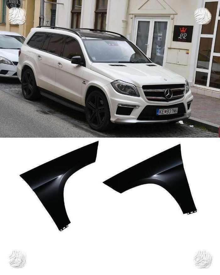 Mercedes-Benz GL klasė for parts. Gl gls x16 sparnai ir amg paketo ...