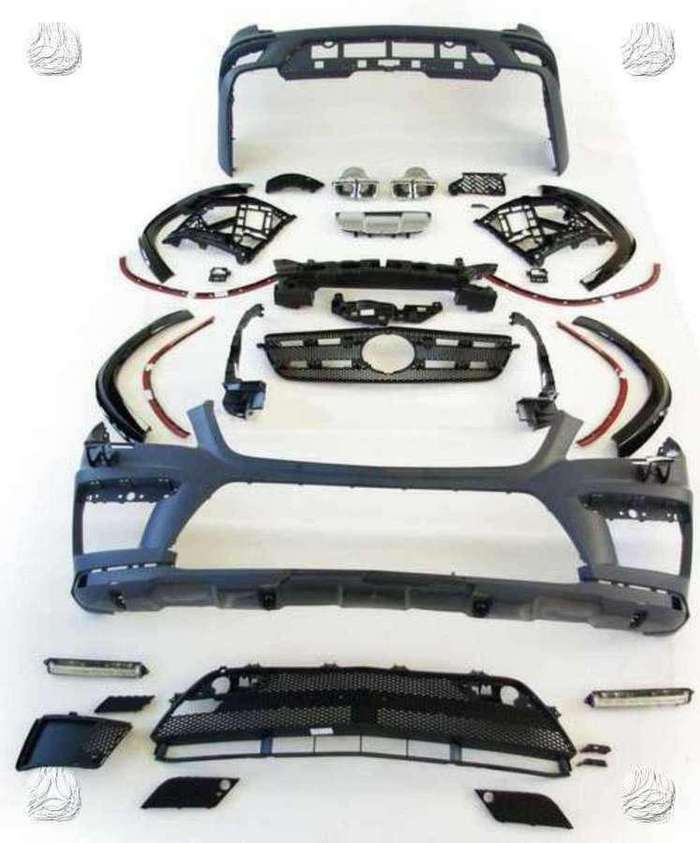 Mercedes-Benz GL klasė Gl63 amg priekinio bamperio ir galinio bamperio ...