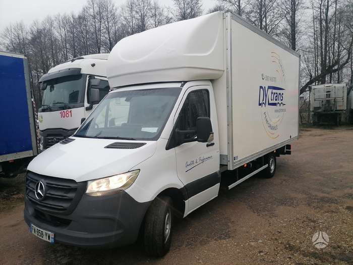 Mercedes-Benz SPRINTER 316, dropside trucks with tarpaulin 2021-09 m ...