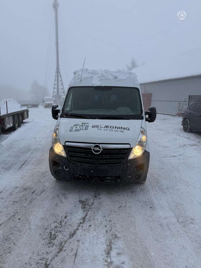 Opel Movano, 2.3 l., preču mikroautobuss 2011-07 m., | A29799857