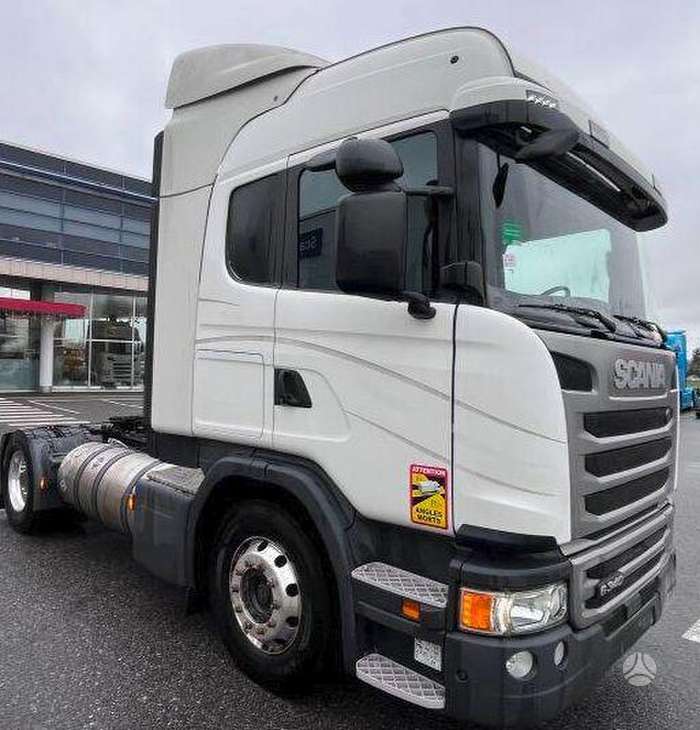 Scania G340 LNG truck, 210.000 km, 1 miegamoji vieta 2015-10 m ...