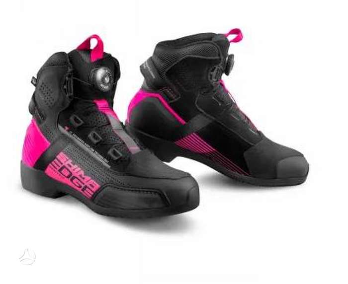 Shima Edge vent pink moto batai, touring / street | A24034907