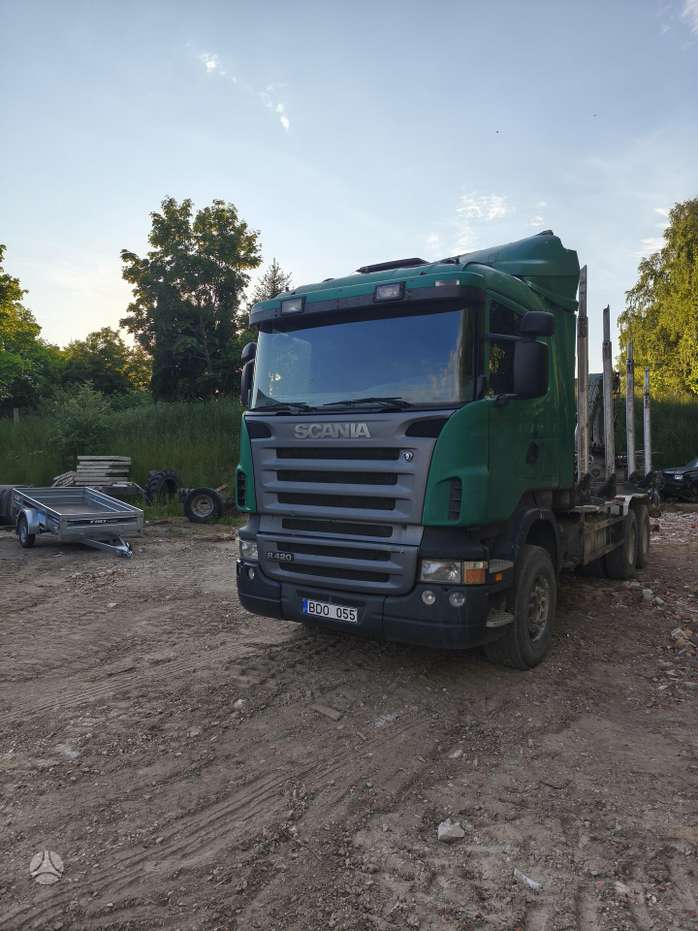 Scania R420, timber trucks 2005 m., | A31026334
