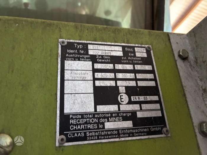 Claas MEDION 310, kombainai 2002-11 m., | A31070338