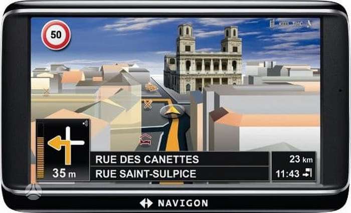 -Kita- NAVIGON 70/71 5Coliu ekranas.VISI MIESTAI., navigatoriai | A6307175