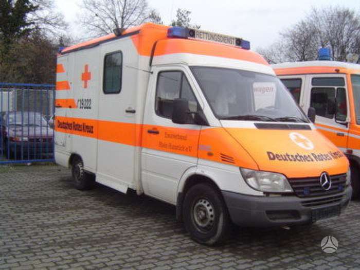 Mercedes-Benz SPRINTER 412 4x4, krovininiai mikroautobusai | A1186470