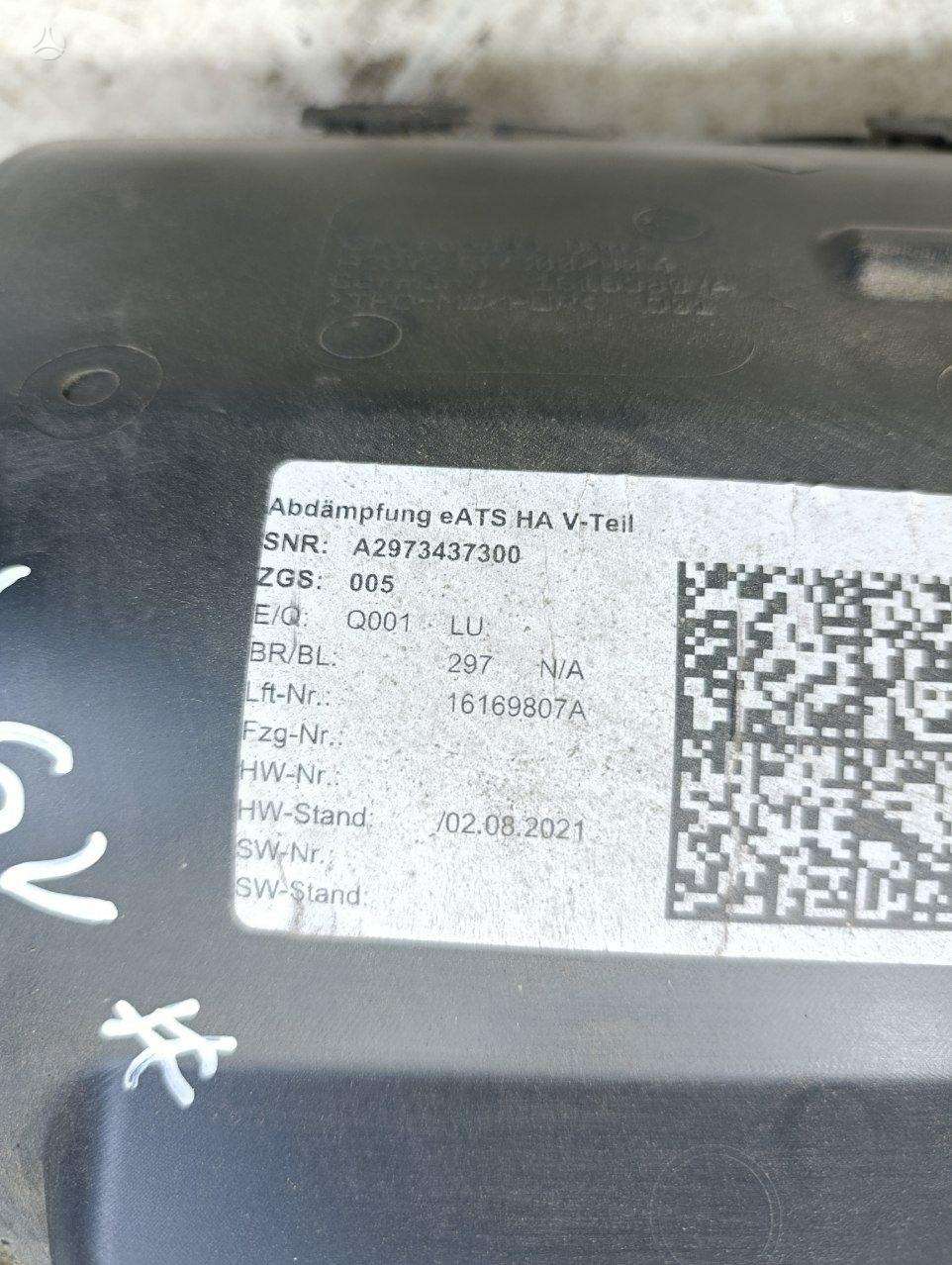 Mercedes-Benz EQS, 780.600, 780 600 rwd elektromobilio variklis iš ...