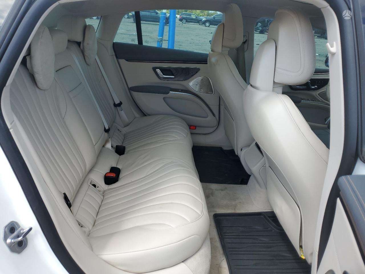 Mercedes-Benz EQS, Polarweiss 149, Mercedes benz eqs 450 2022 metų rwd ...