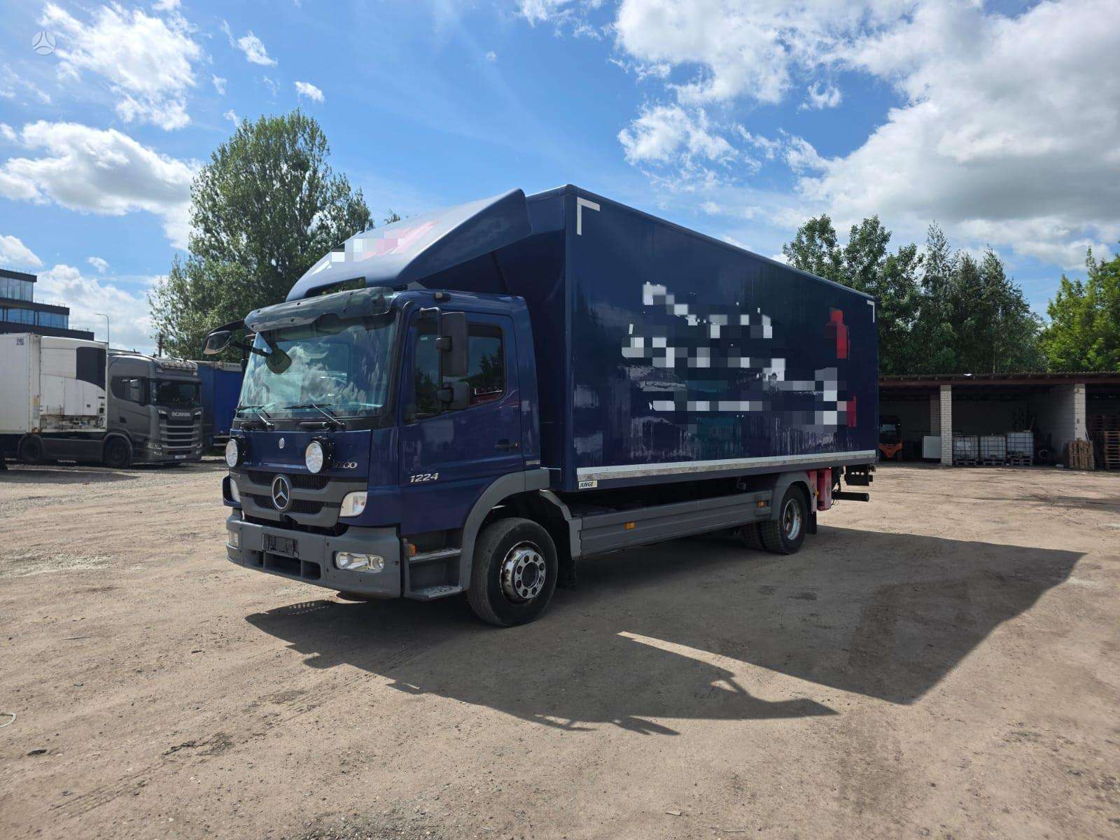 Mercedes-Benz Atego 1224, kietašoniai 2012-03 m., | A30946122