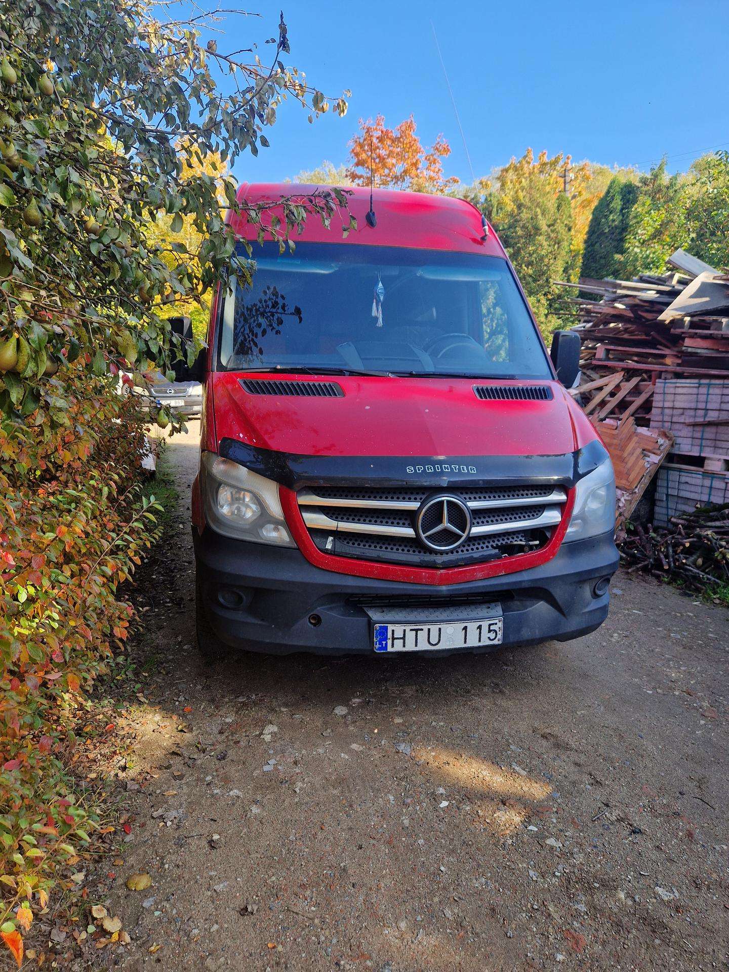 Mercedes-Benz Sprinter, 2.7 l., keleivinis mikroautobusas 2010-03 m ...