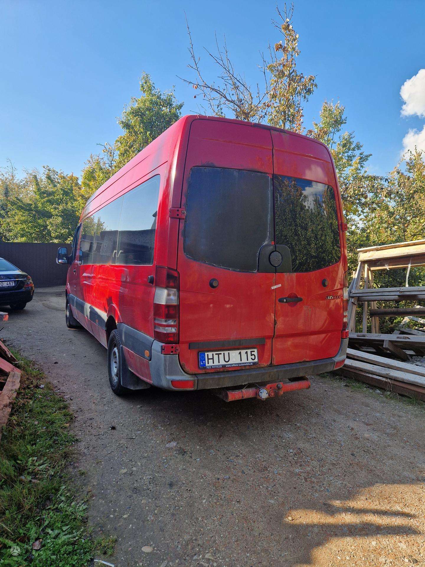 Mercedes-Benz Sprinter, 2.7 l., keleivinis mikroautobusas 2010-03 m ...