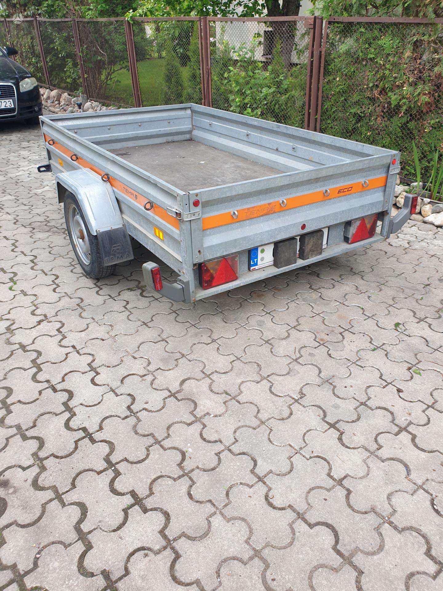 TEMA, lengvųjų automobilių priekabos 2015-03 m., | A30957804