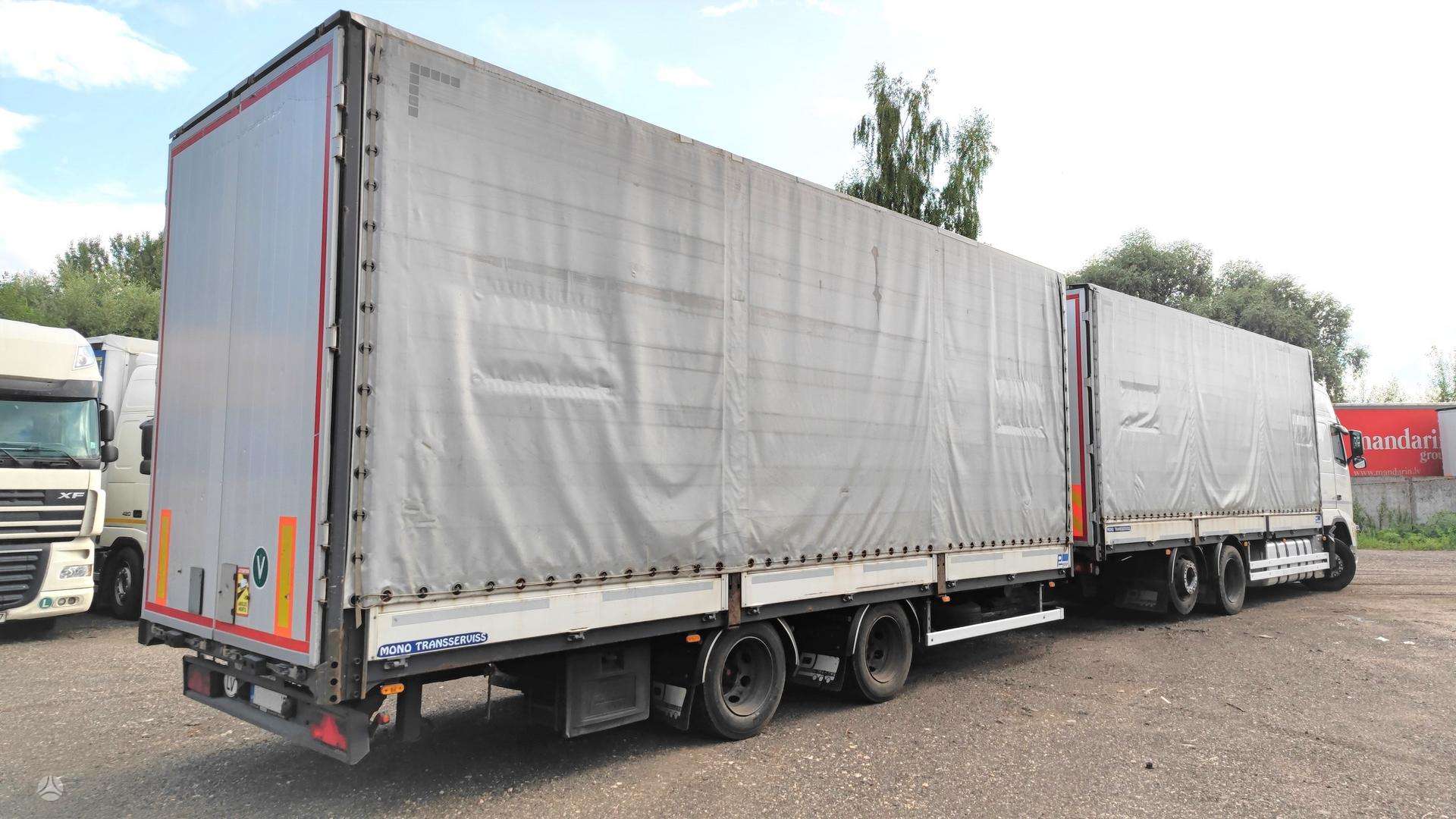 Volvo FH 460 XL, TANDEM-117m3, bortiniai su tentu 2012-06 m., | A30991122
