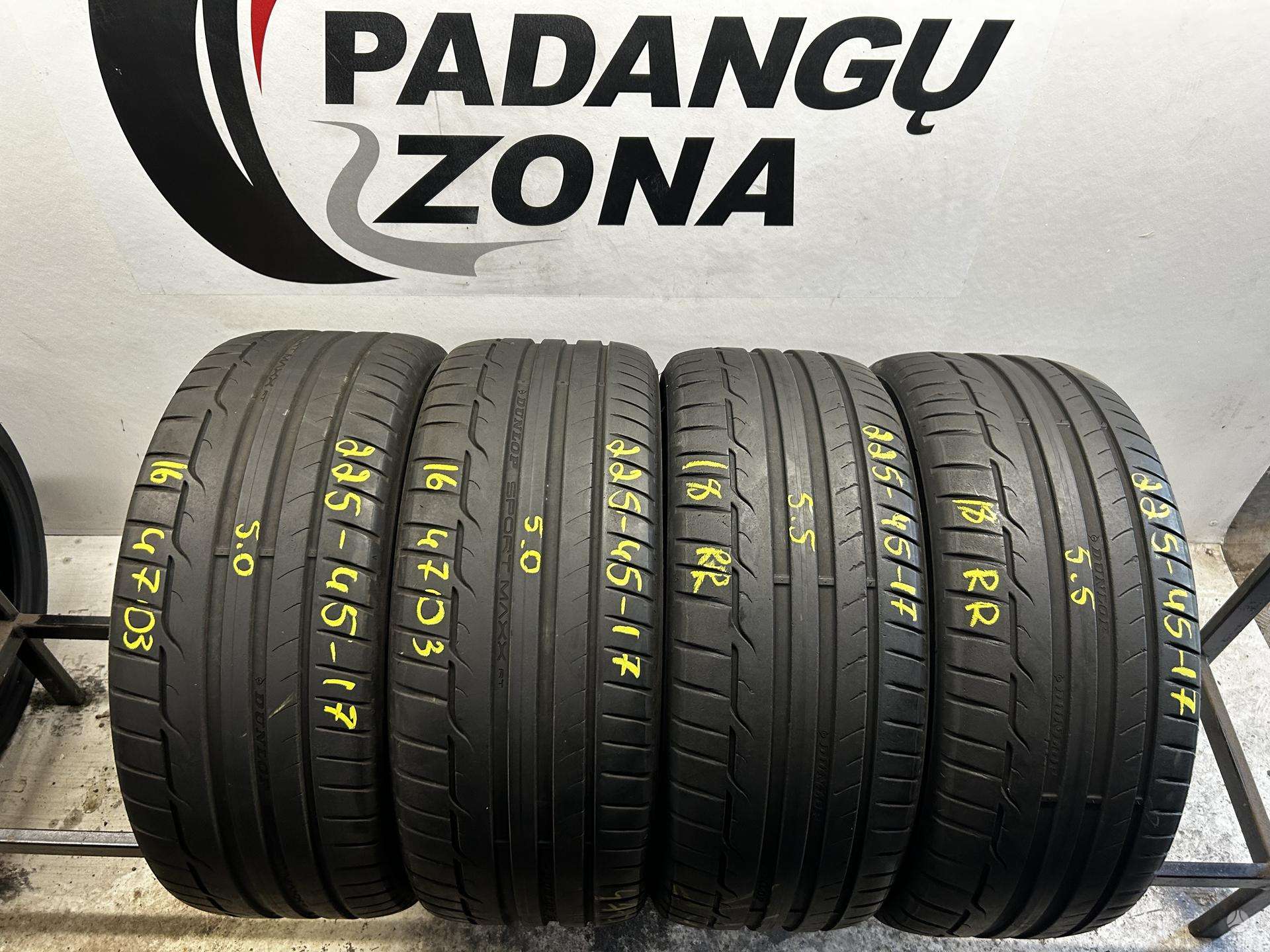 Dunlop Sport Maxx RT, vasarinės 225/45 R17 | A31011432