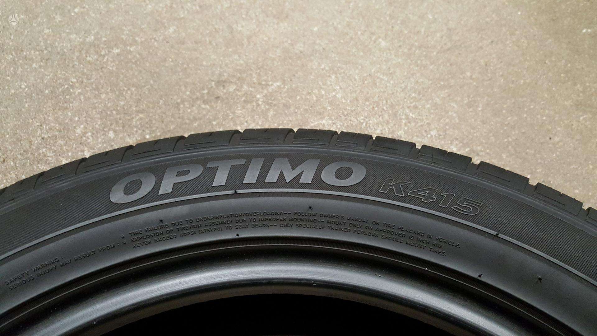 Hankook Optimo K415 apie 8mm, vasarinės 235/50 R19 | A31020008