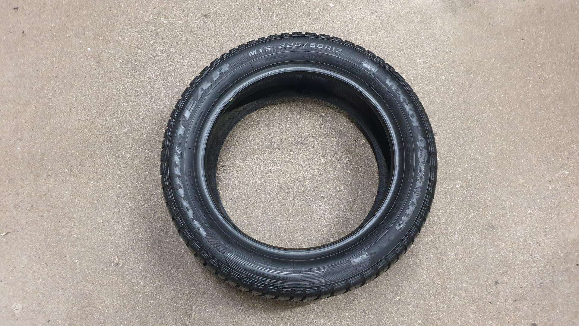 Goodyear Vector 4 Seasons apie 8.5 mm, žieminės 225/50 R17 | A31021518