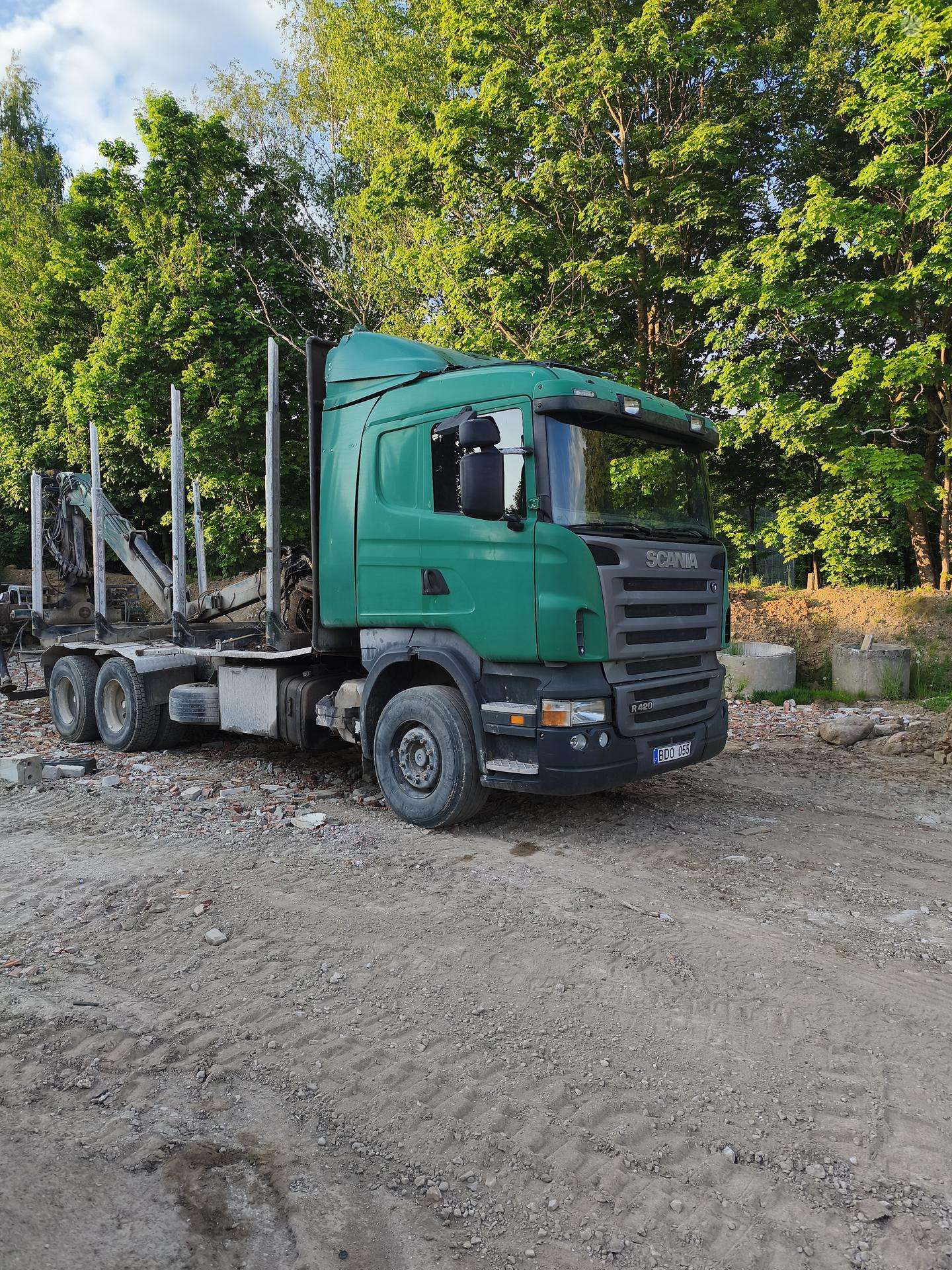 Scania R420, medienvežiai (miškavežiai) 2005 m., | A31026334