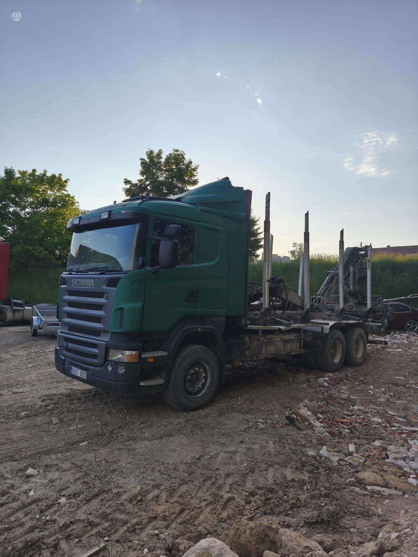 Scania R420, medienvežiai (miškavežiai) 2005 m., | A31026334