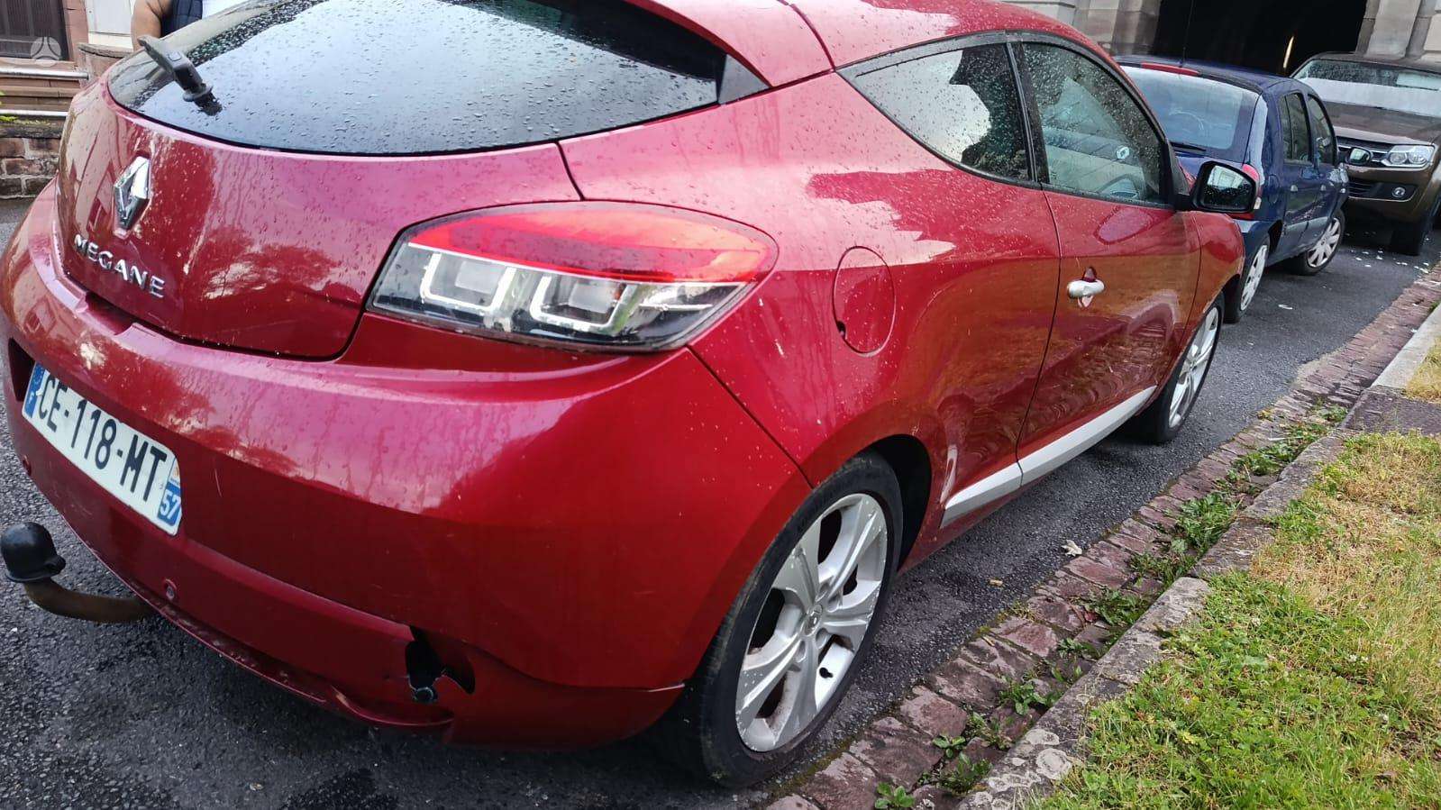 Renault Megane, 1.5 l., kupė (coupe) 2012-04 m., | A31026610
