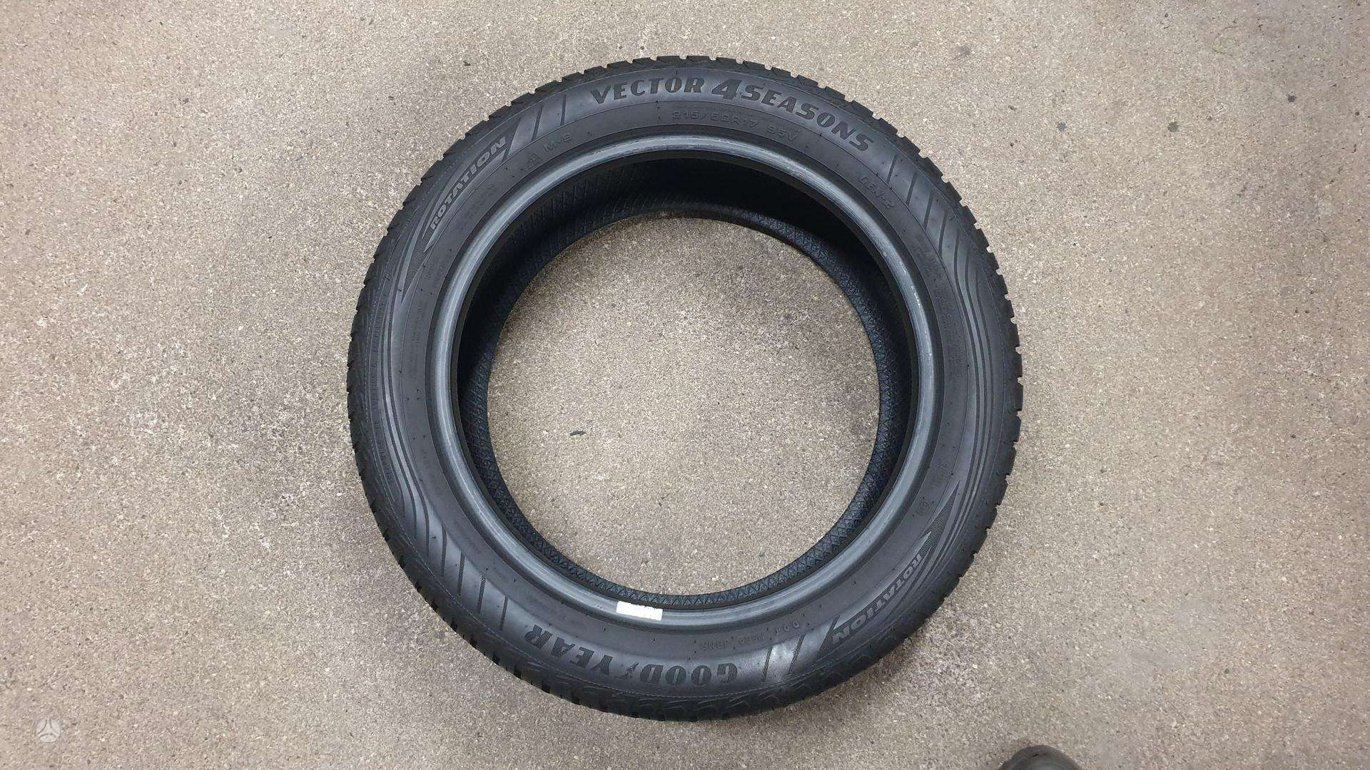 Goodyear Vector 4 Seasons apie 8mm, vasarinės 215/50 R17 | A31027488