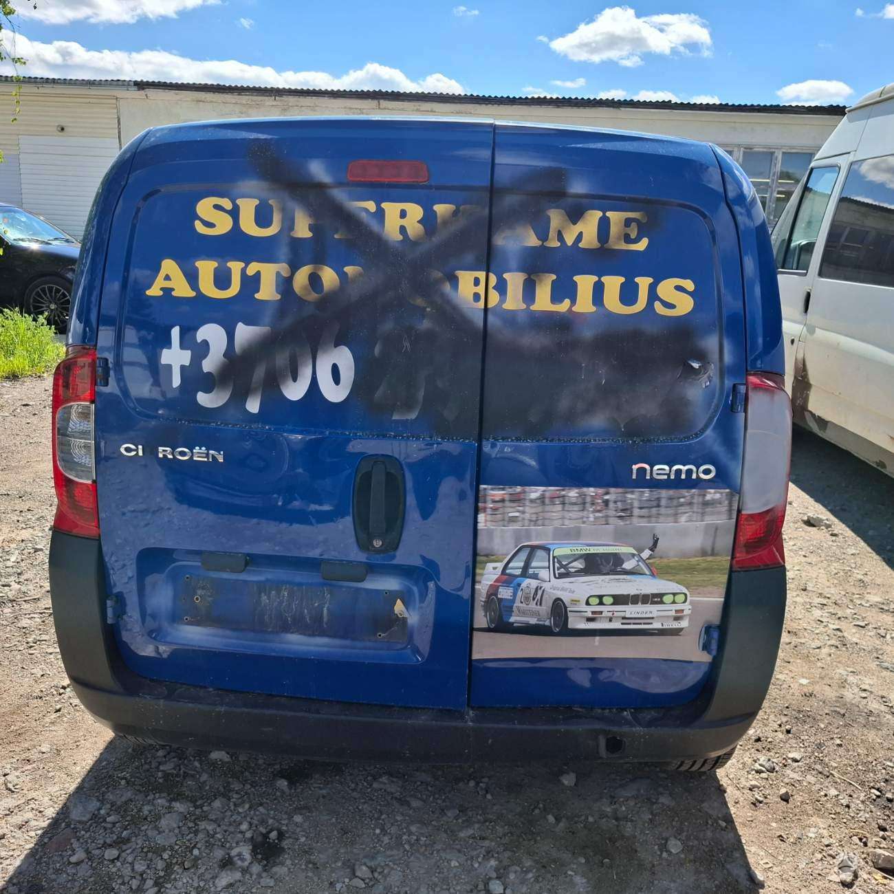 Citroen Nemo по частям. 2026 6 21 pigios dalys utenoje 37068744056 ...