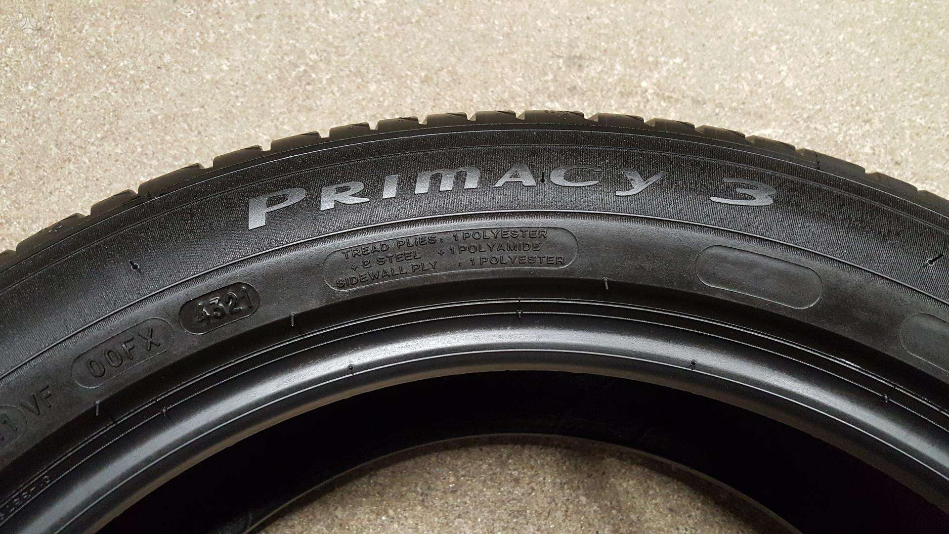 Michelin Primacy 3 NAUJOS, vasarinės 225/50 R18 | A31067592