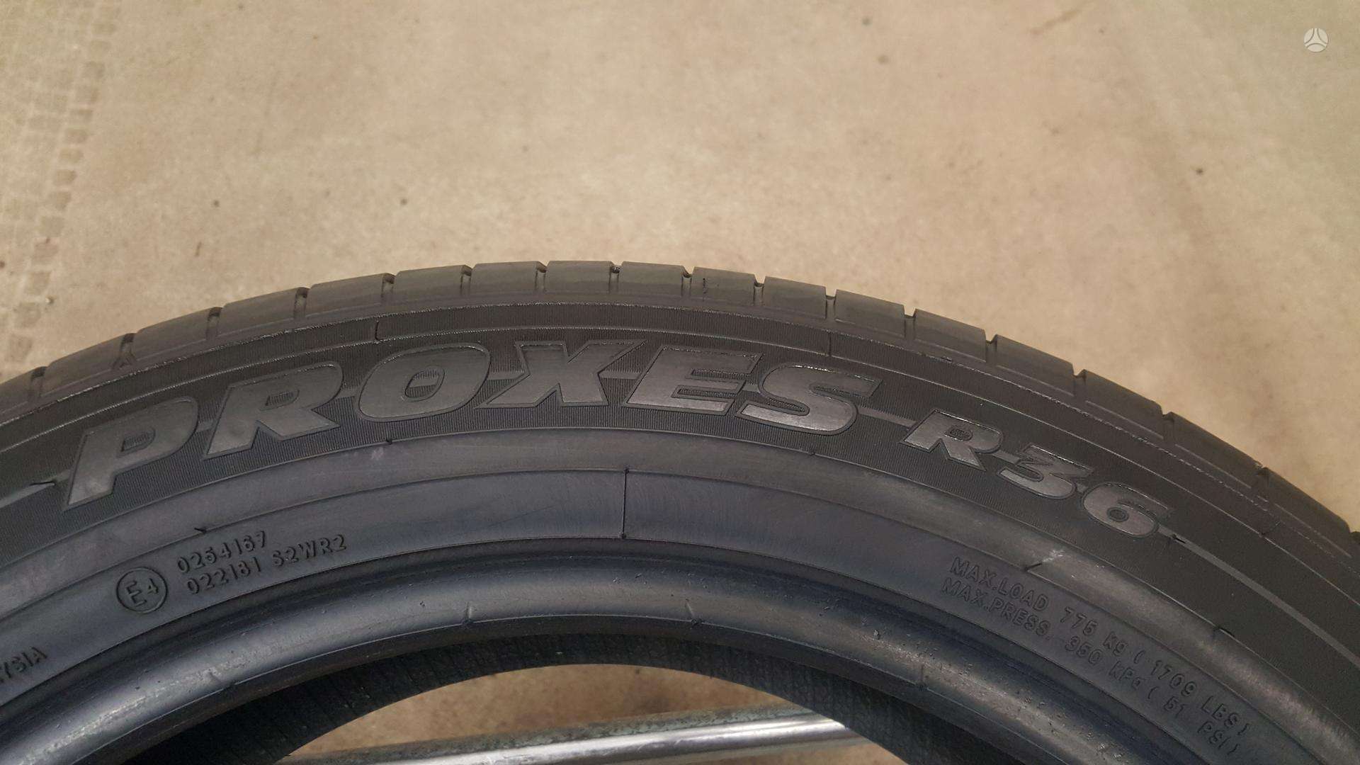 Toyo PROXES R36 apie 7,5mm, vasarinės 225/55 R19 | A31067716