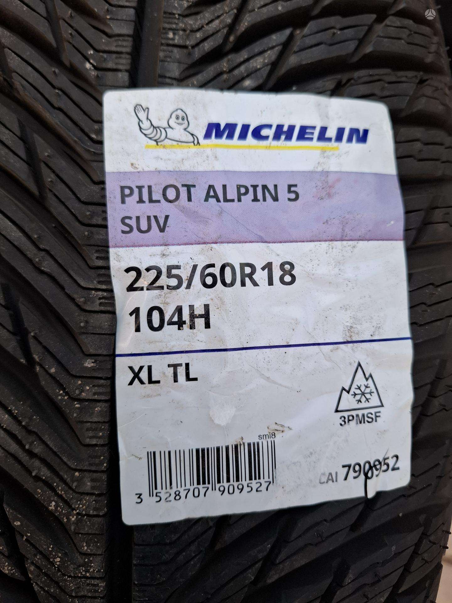 Michelin 225/60R18(Pilot Alpin 5 SUV), žieminės 225/60 R18 | A31079454