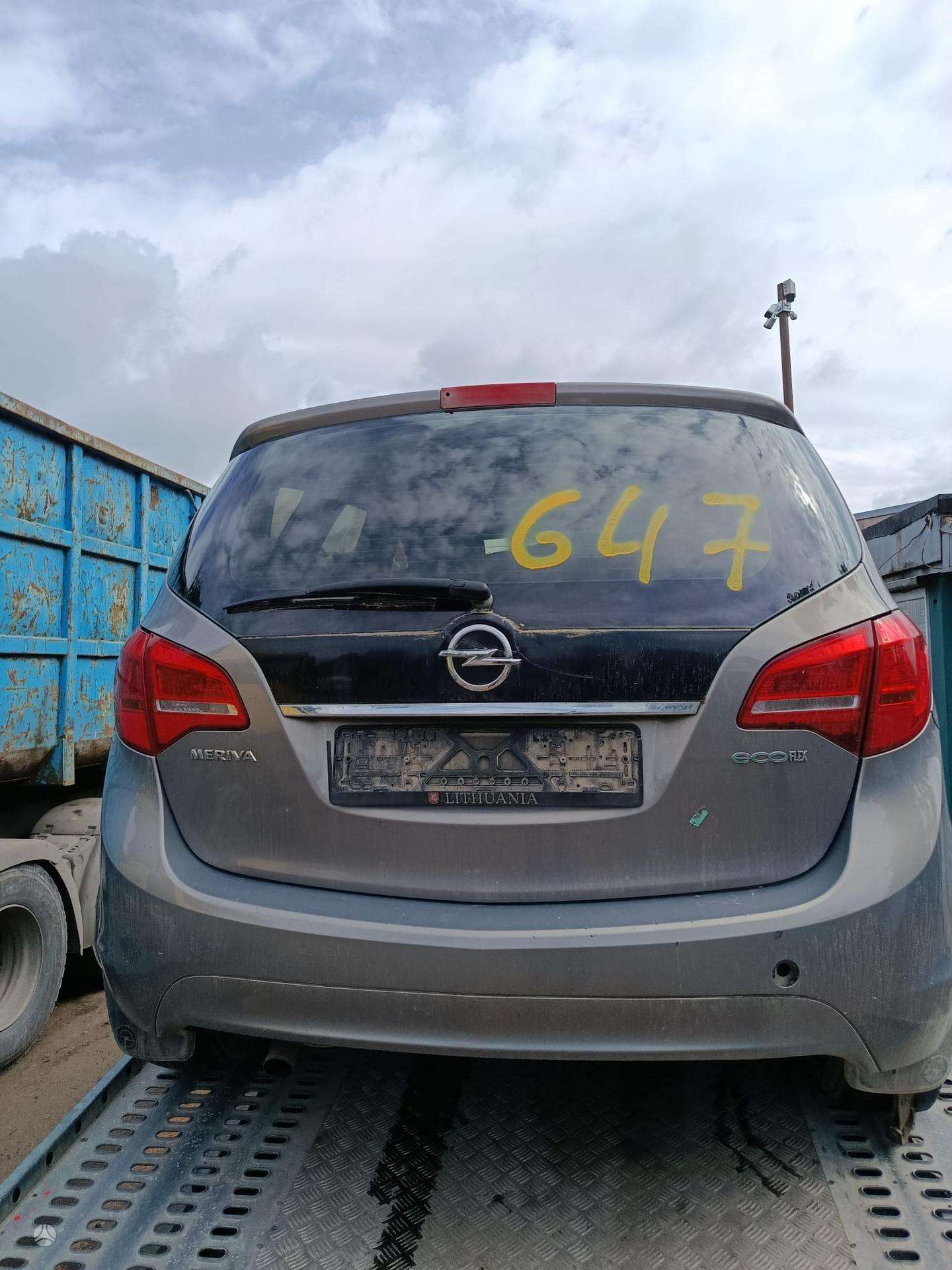 Opel Meriva rezerves daļās. 2011 opel meriva b dalimis 1 3 dyzelinis ...