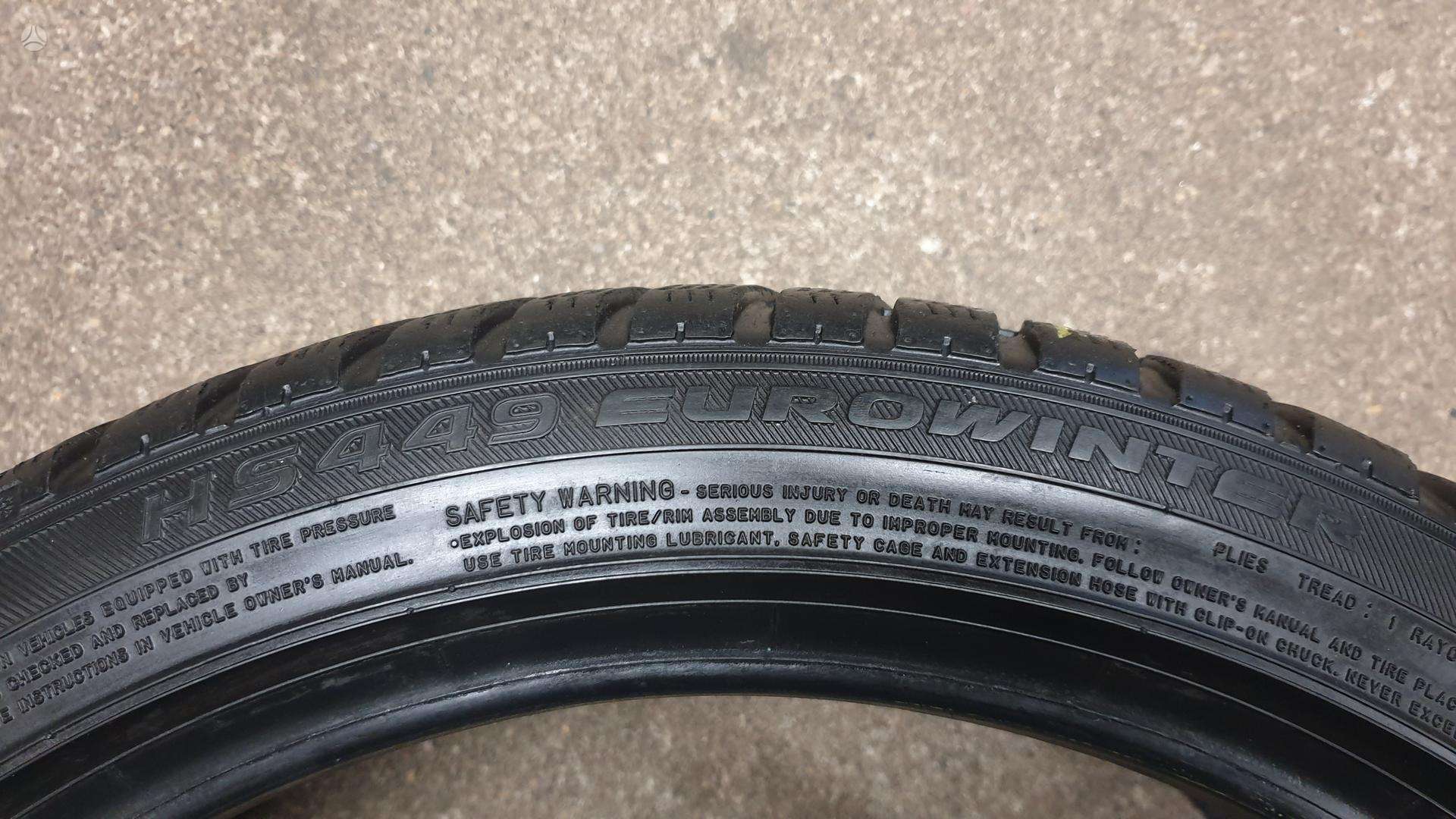 Falken HS449 Eurowinter apie 7mm, žieminės 245/40 R19 | A31180664