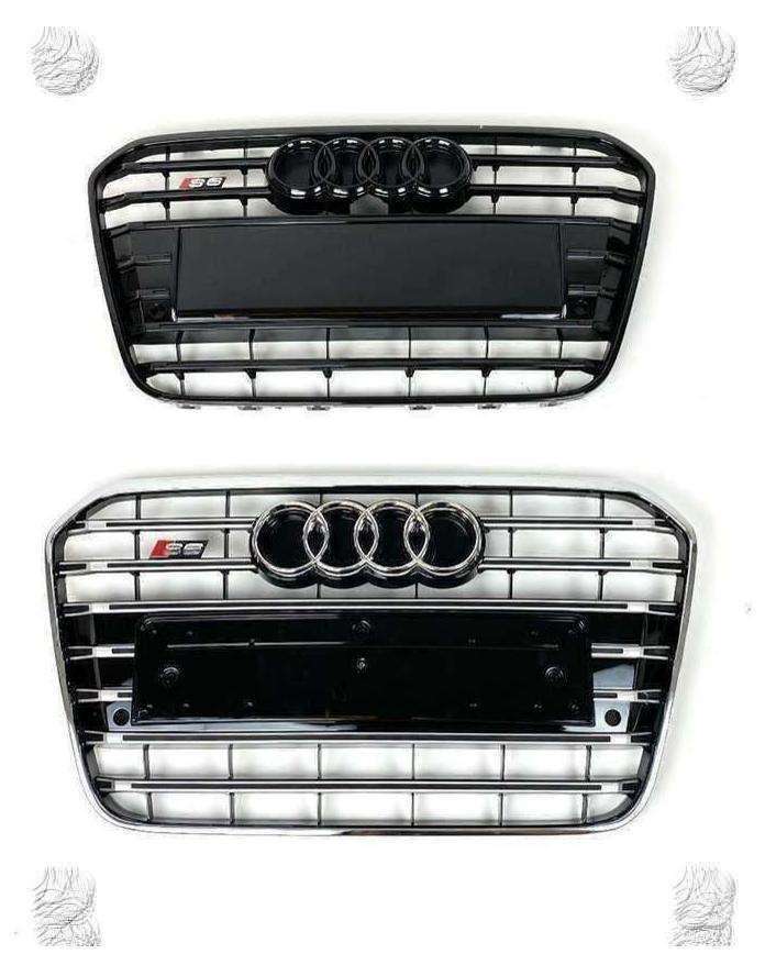 Audi A6 S6 c7 groteles auksciausios kokybes plastmase ir chromas kompl ...